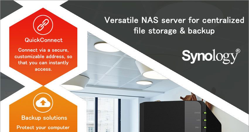 Versatile file storage & backup solution
