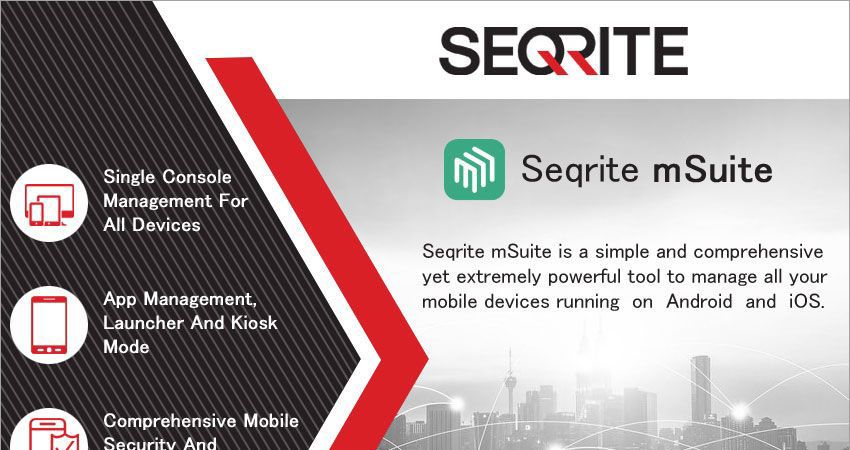 Secure mobile devices with Seqrite mSuite